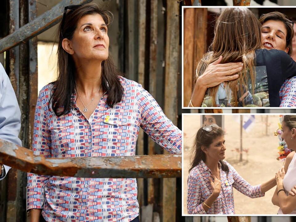 Nikki Haley consoles victims of Oct. 7 Hamas attack on trip to Israel ...