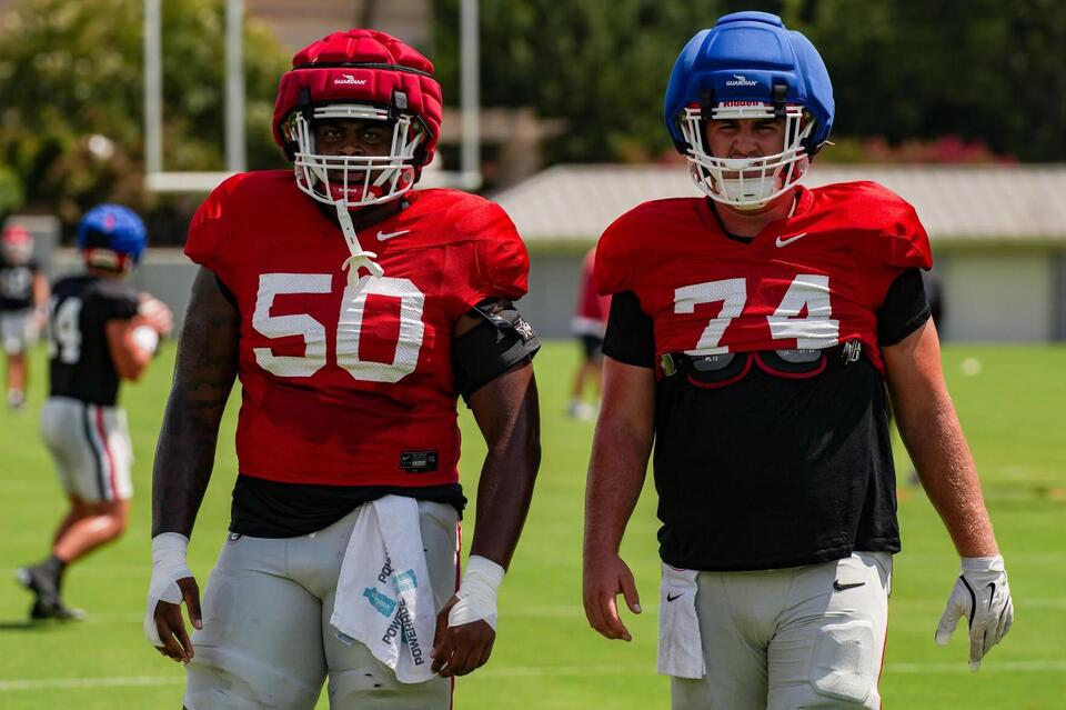 New Center Among 2025 Changes on Georgia Bulldogs' Offensive Line ...