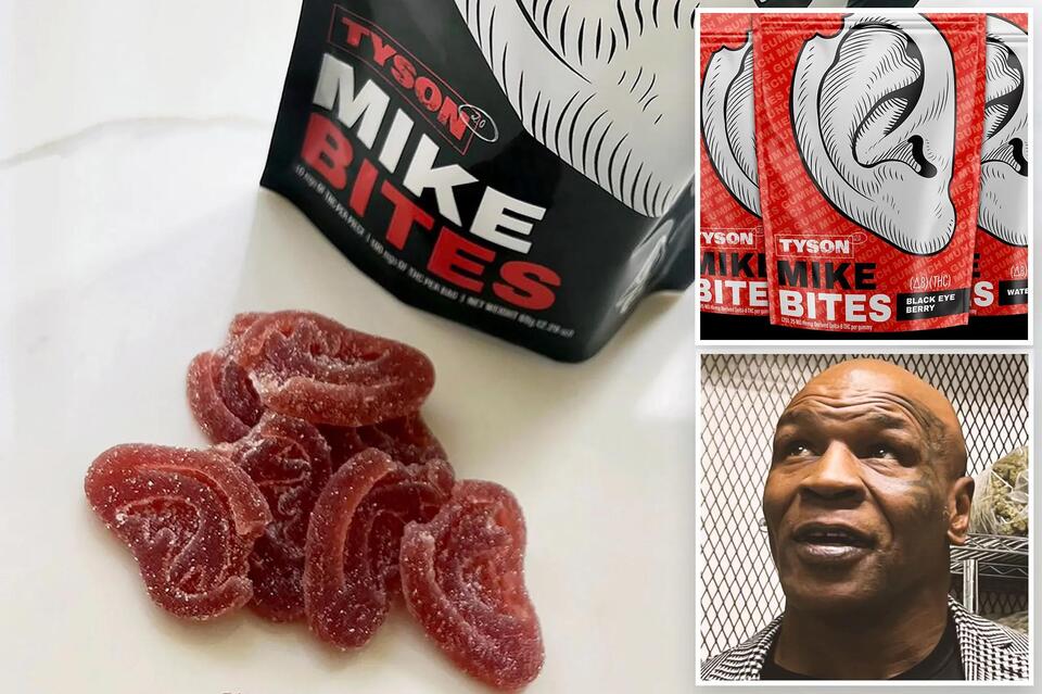 Mike Tyson selling edibles shaped like a chewed ear — and now you can ...