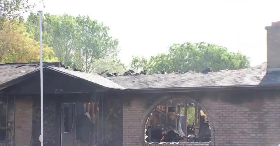 Two People Rushed to Hospital After Early Morning House Fire Engulfs ...