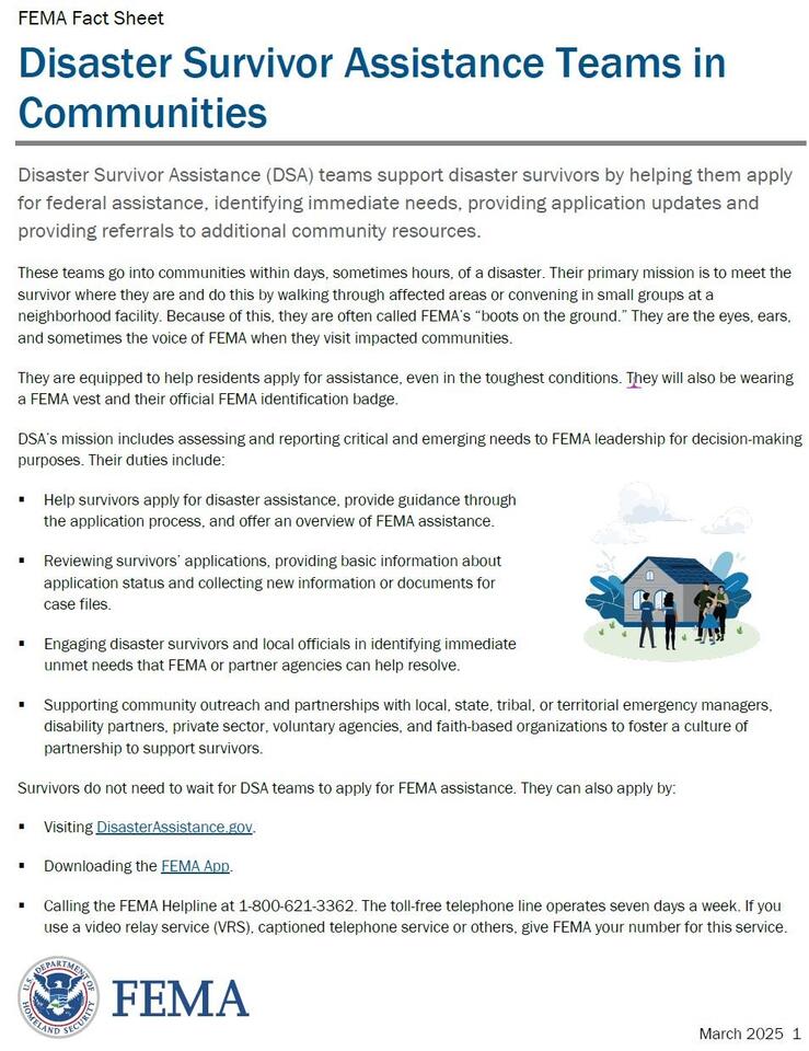 FEMA to assist residents in applying for financial assistance - NewsBreak