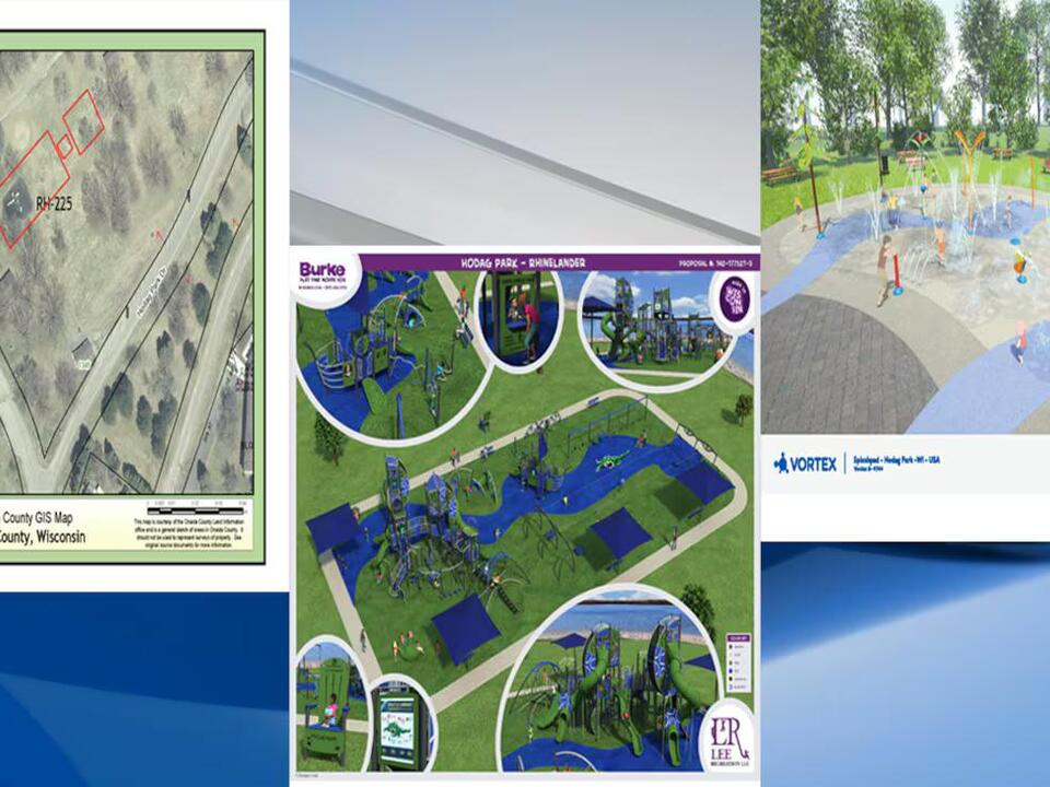Rhinelander Kiwanis unveils plans for new playground, splash pad at ...
