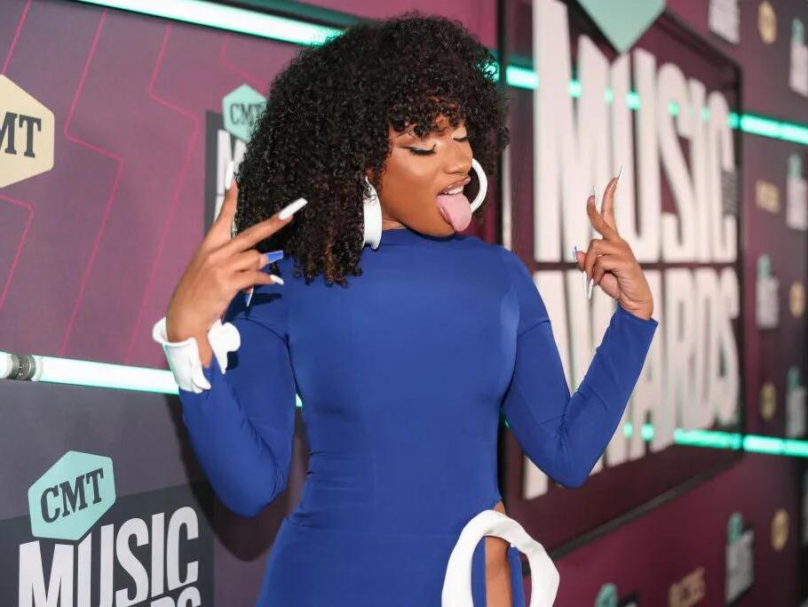 Megan Thee Stallion Celebrates Her New Wax Figures At Madame Tussauds