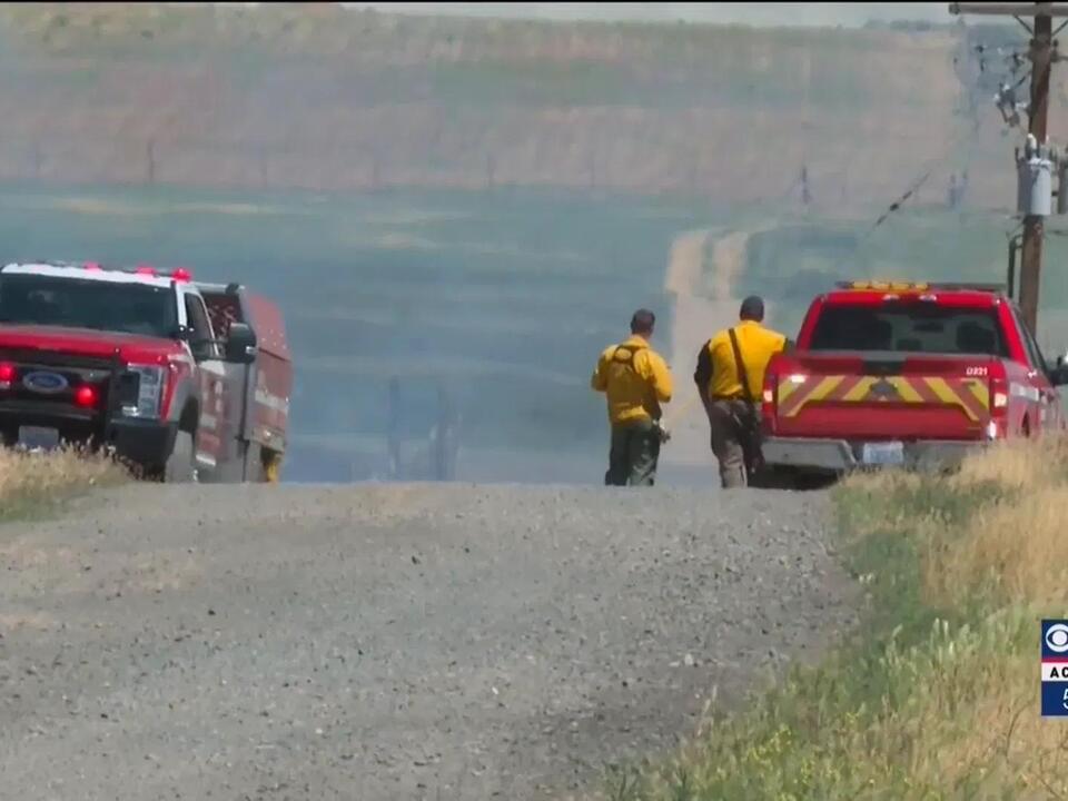 Selah Fire Department responds to another brush fire
