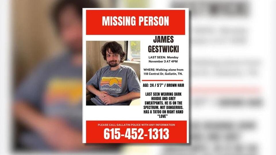 Gallatin family pleads for help in search for missing 24-year-old James ...