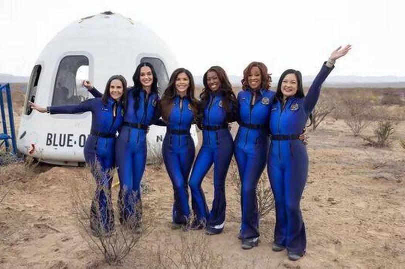 Katy Perry's space patch sparks bizarre claims of 'satanic ritual ...