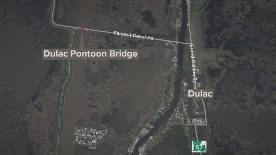 Dulac Bridge closure prompts emergency order in Terrebonne Parish as ...