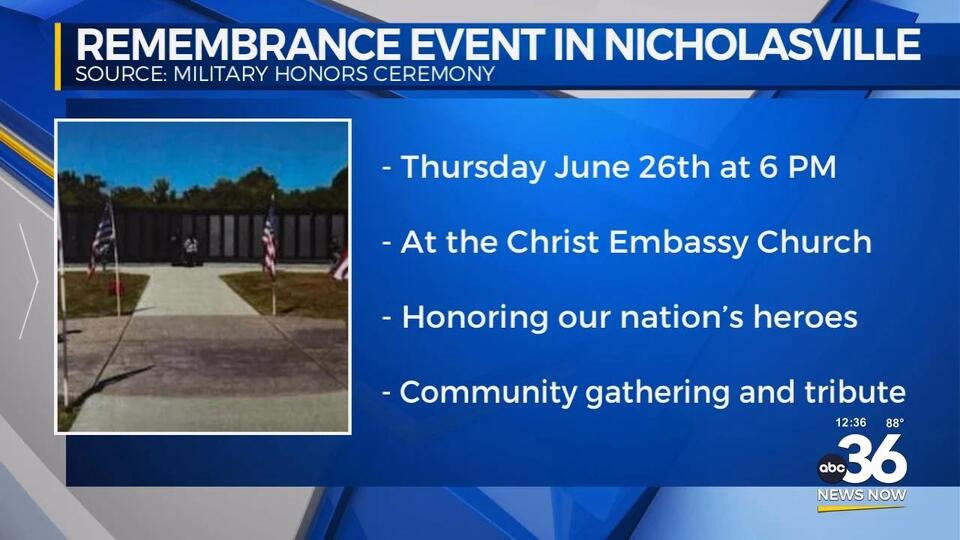 Military Honors Ceremony honoring our nation’s heroes - NewsBreak