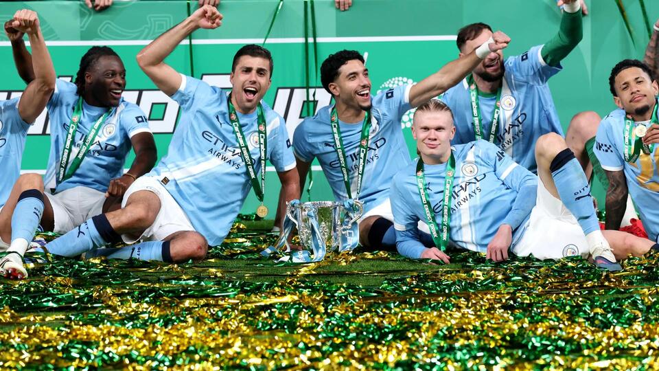 VIDEO: Rayan Cherki strikes a pose! Man City star aims cheeky grin at ...