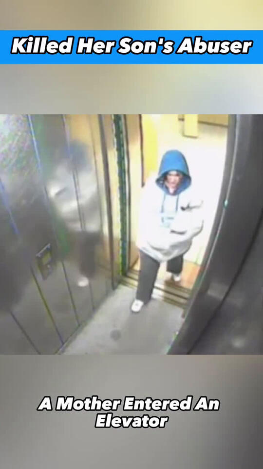#TrueCrimeStories This is the moment a Sarah Sands entered an elevator ...