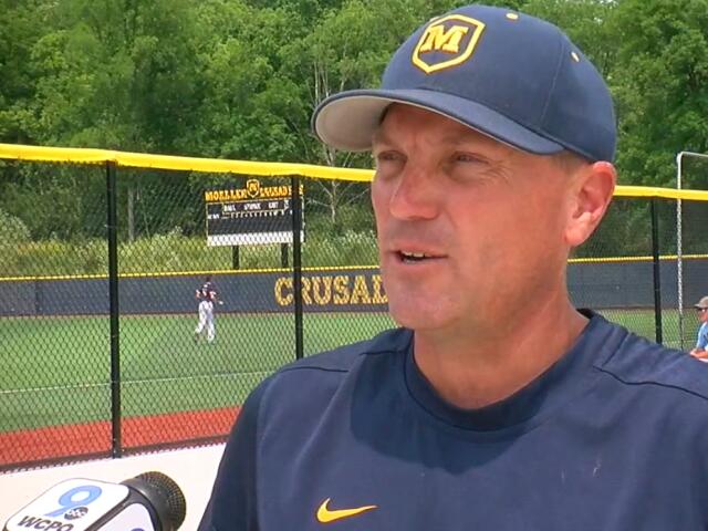 Moeller High School baseball coach Tim Held earns his 400th career victory