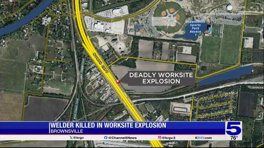 Welder killed following tanker truck explosion at Brownsville worksite ...