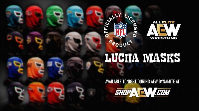 AEW NFL Officially Licensed Lucha Masks - NewsBreak