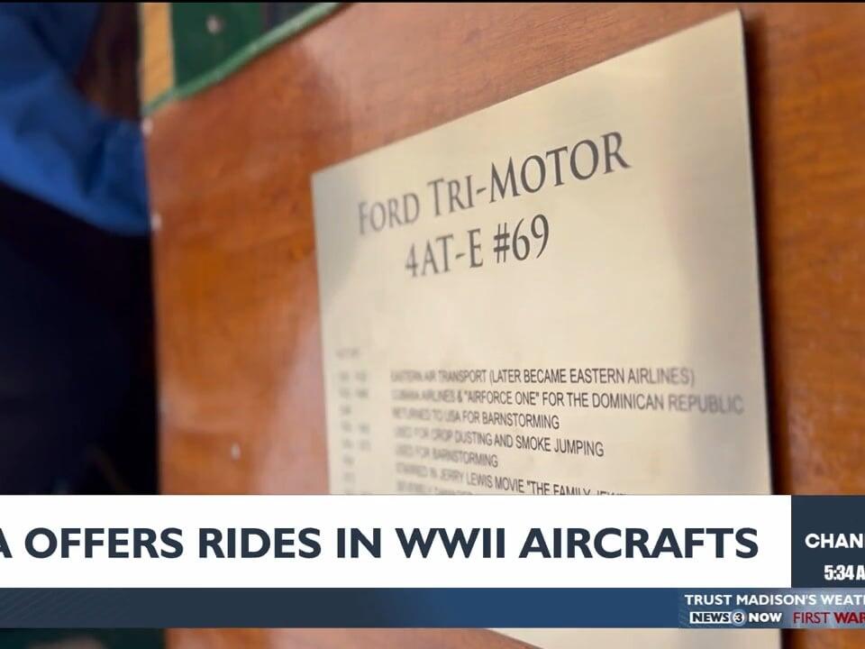 EAA offers rides in WWII aircraft
