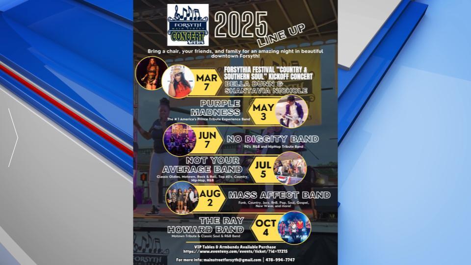 Forsyth Main Street Summer Concert Series to take place this weekend ...
