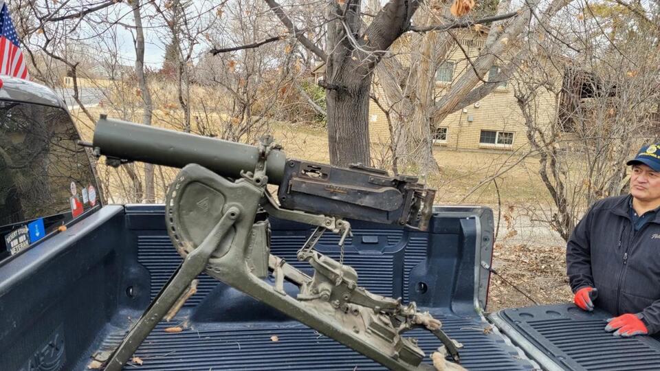 Local American Legion Post donates antique machine gun - NewsBreak
