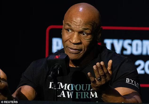 Mike Tyson speaks out after being SUED for £1.25million over blockbuster fight with Youtuber ...