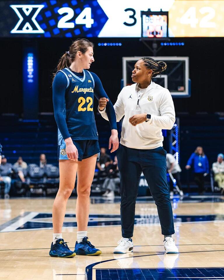 Khadijah Rushdan Is No Longer Listed On The Marquette Coaching Staff ...