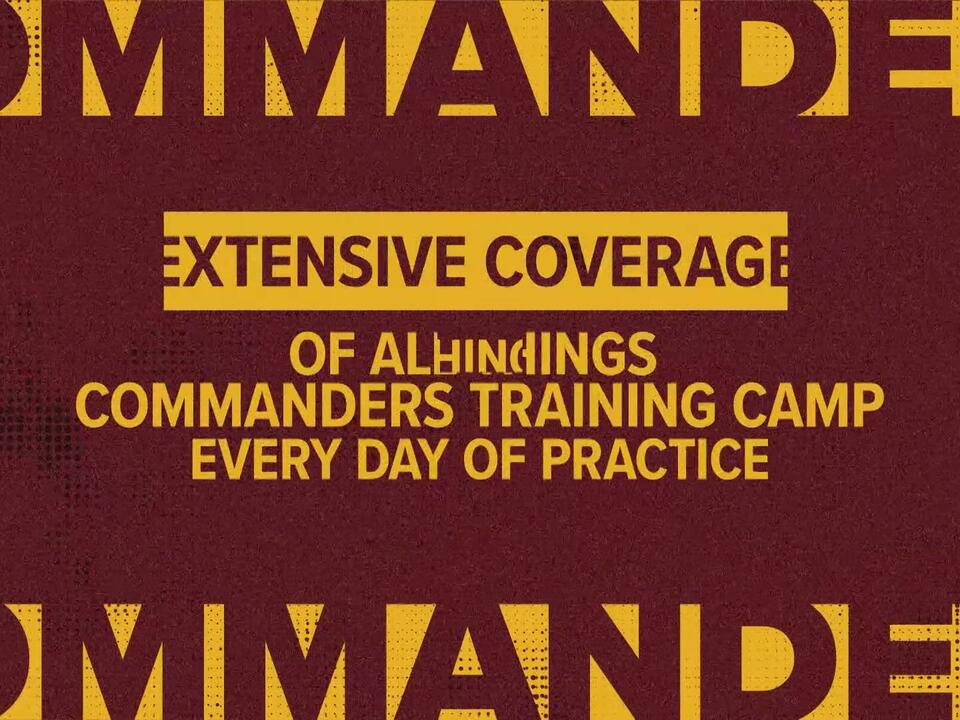 How the Commanders roster has changed throughout training camp