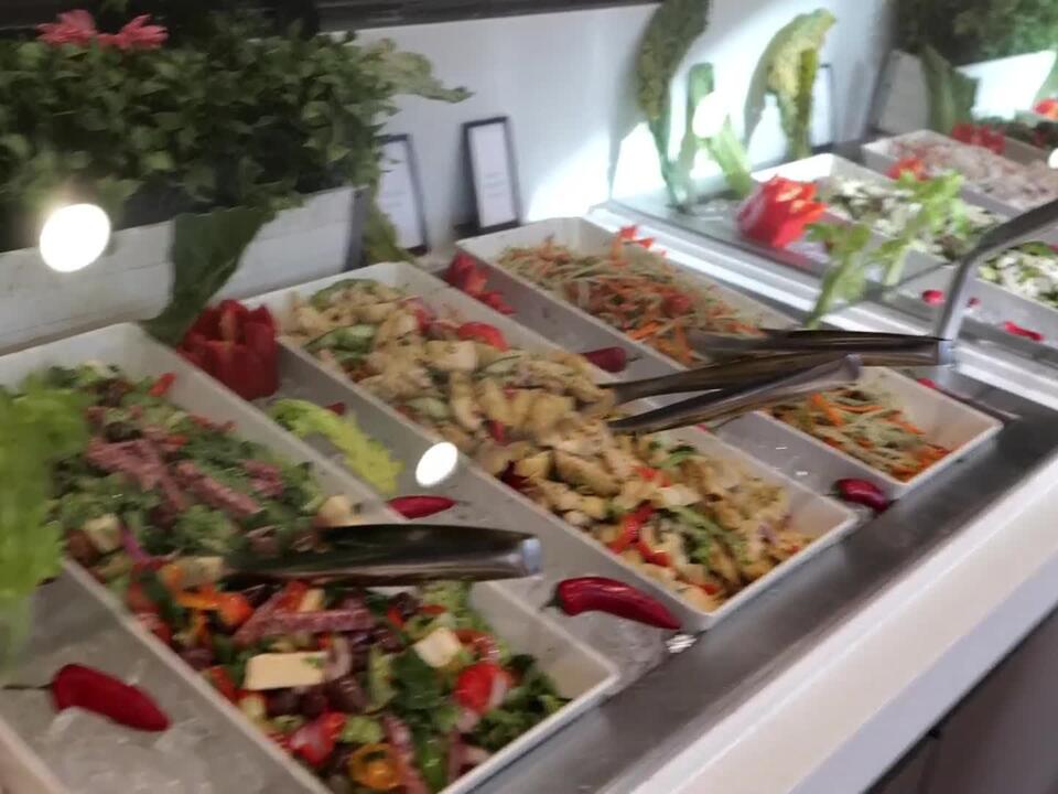 The Amazing Buffet Menu at the Famous Cafe Sierra in Universal City!