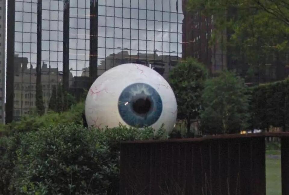 Why You Can’t Miss The Giant Eye In Downtown Dallas - NewsBreak