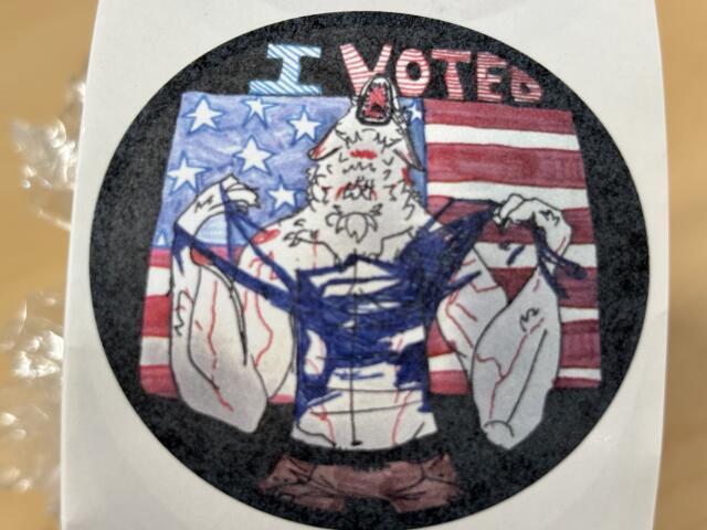 HOW TO FIND WEREWOLF STICKERS: The hunt begins for legendary 'I voted ...
