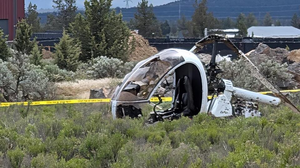 Pilot, passenger airlifted after small helicopter crash in Central ...