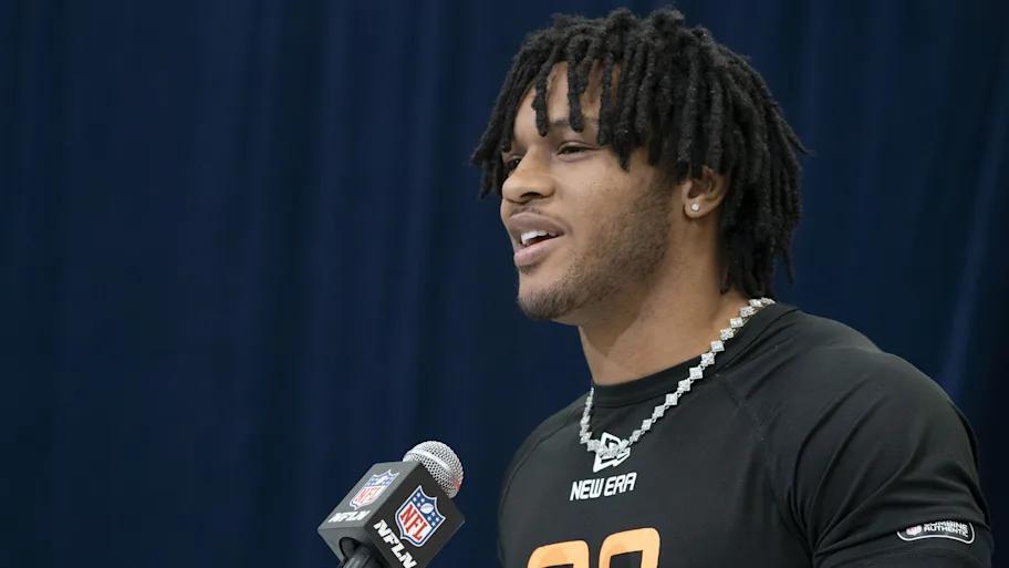 ESPN's fun facts reveal why Chargers' Omarion Hampton could destroy AFC ...