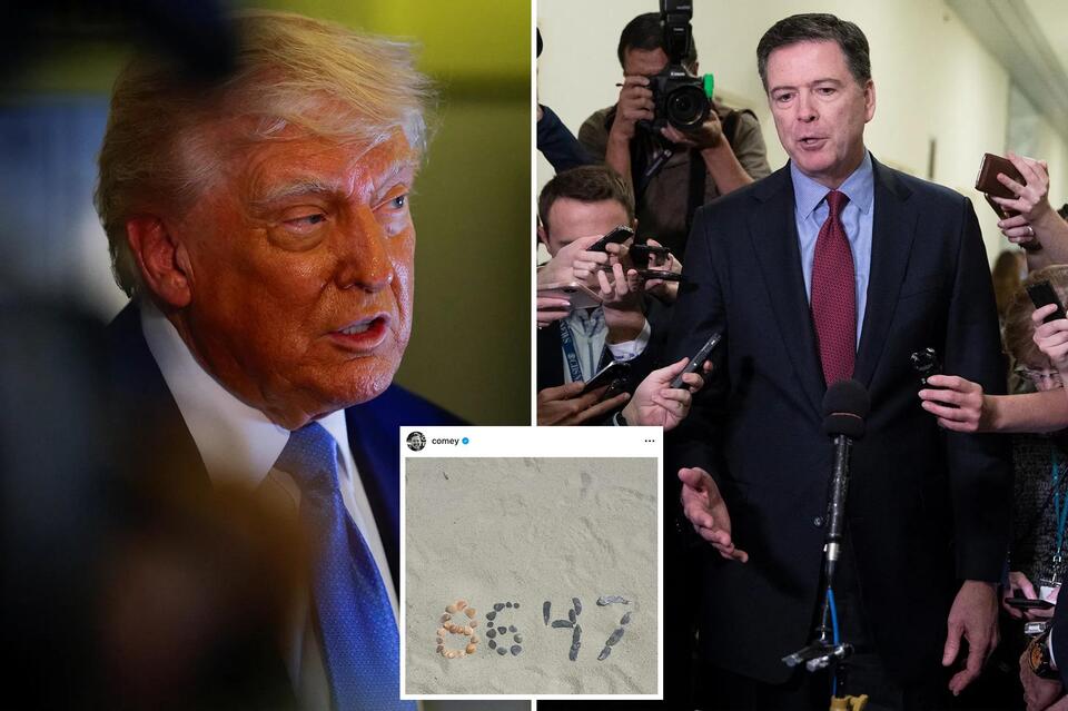 Trump says ex-FBI Director James Comey’s ‘86 47’ post called for his ...