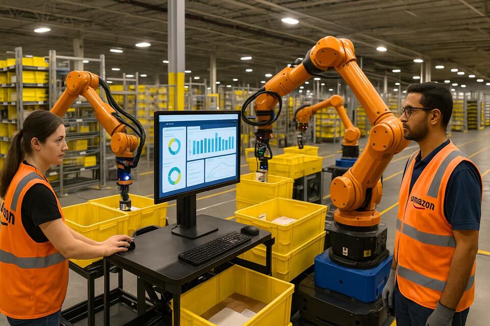 Amazon Expands AI and Robotics to Speed Deliveries and Empower Workers ...