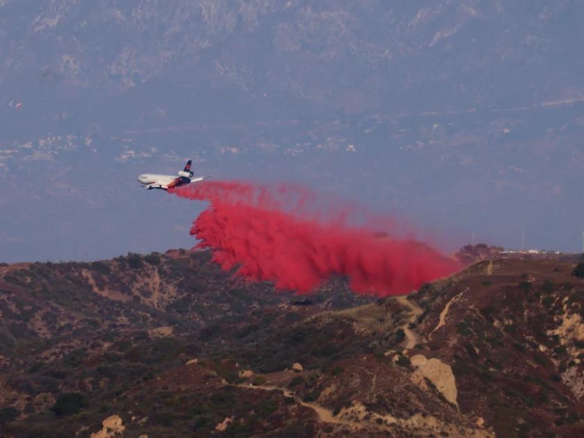 What is the flame retardant that planes are dropping on the LA fires ...