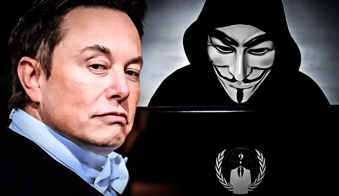 Elon Musk en la mira de Anonymous: grupo de hackers acusan al magnate ...