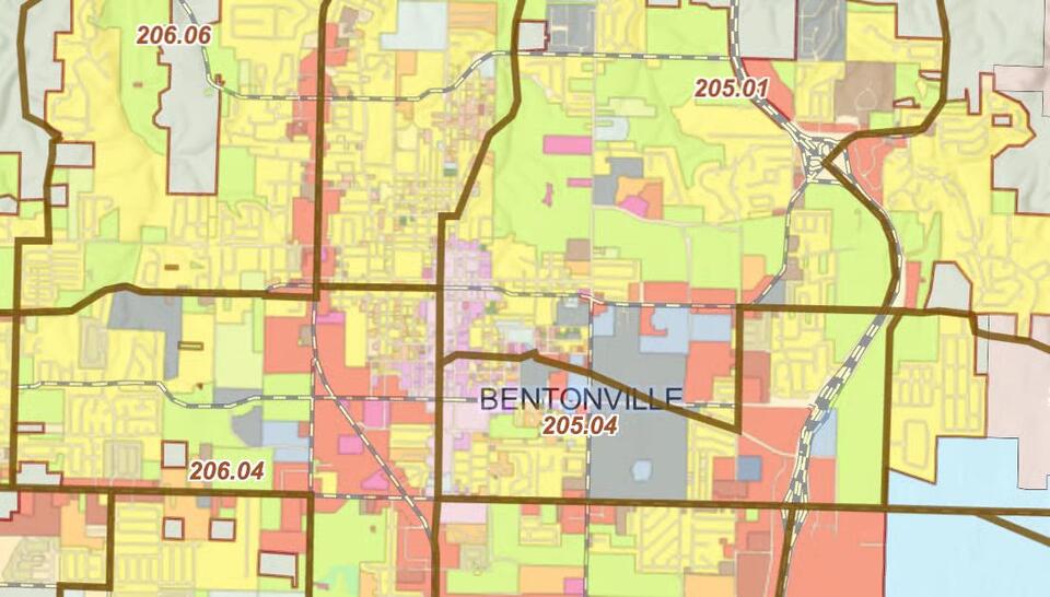 The Magnificent Maps of Bentonville GIS - NewsBreak