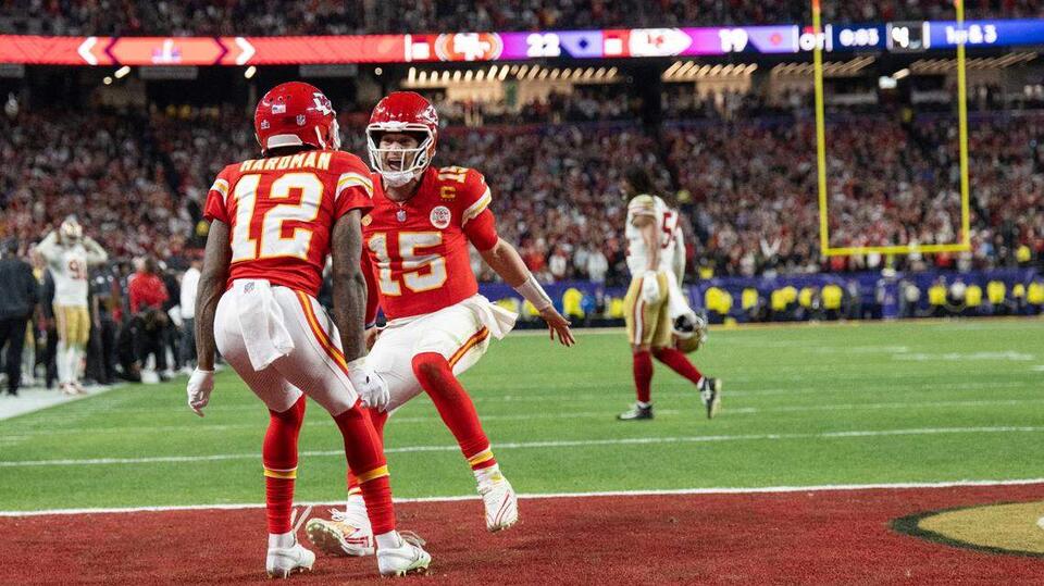Mecole Hardman scored TD for Bills on an iconic Chiefs Super Bowl play ...