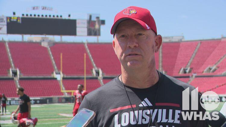 LIVE: UofL Football head coach Jeff Brohm's weekly news conference ...