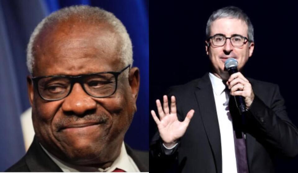TV Show Host John Oliver Offers Clarence Thomas $1M a Year and New ...
