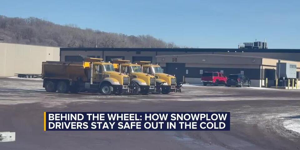 Behind the Wheel: How snowplow drivers stay safe out in the cold ...