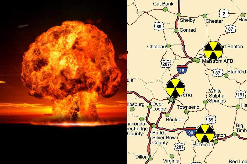Montana Identified as High-Risk Area on U.S. Nuclear Strike Map - NewsBreak