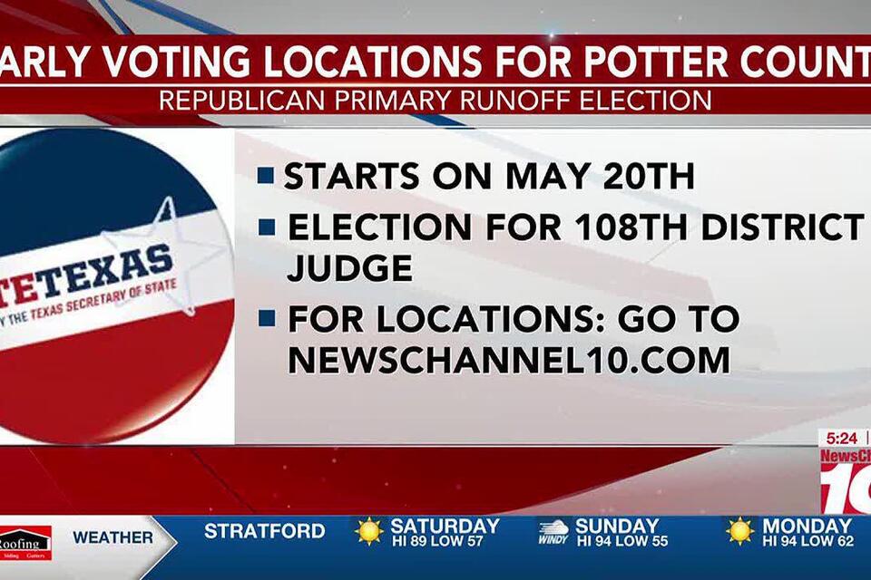 VIDEO: Early voting locations for Potter County Republican Primary ...