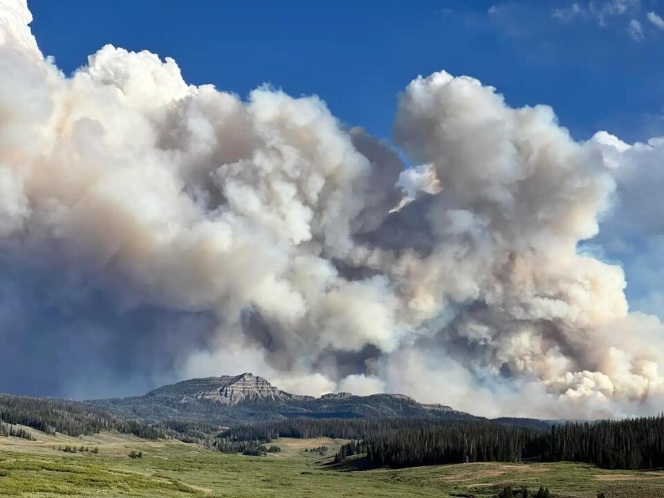Wyoming wildfire to grow ‘significantly’ after nearly quadrupling in ...