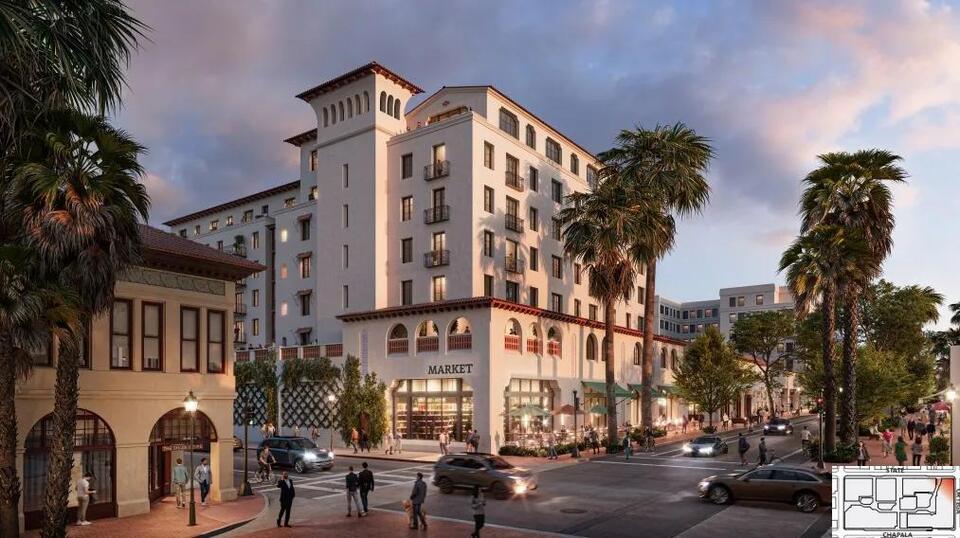 Shuffled Paseo Nuevo Deal Could Bring High-End Market, Housing, Fitness Center Downtown - NewsBreak