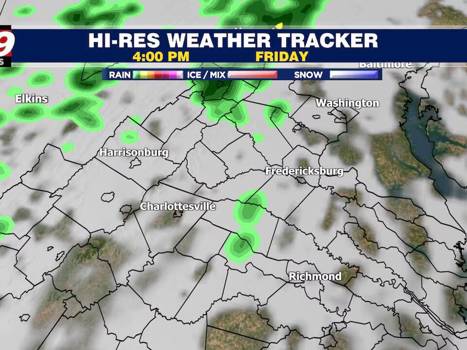 Tracking next cold front