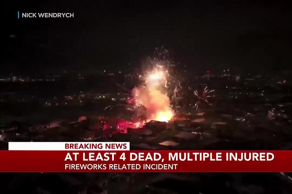 At least 4 dead, multiple injured after ‘massive’ fireworks explosion ...