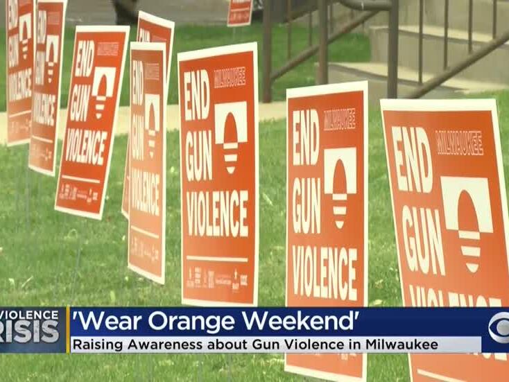'Wear Orange Weekend' to raise awareness about gun violence in Milwaukee