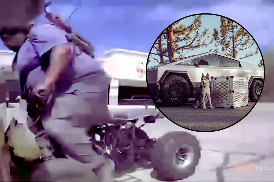 Man Wrecks Four-Wheeler into Tesla Cybertruck in Texas - NewsBreak
