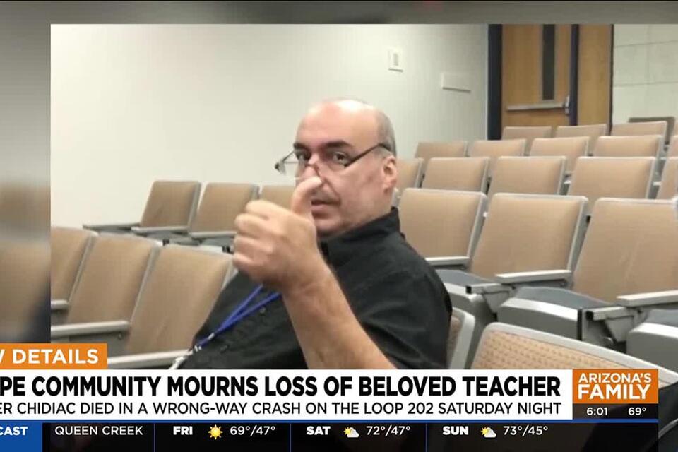 Tempe High remembers math teacher killed in wrong-way crash - NewsBreak
