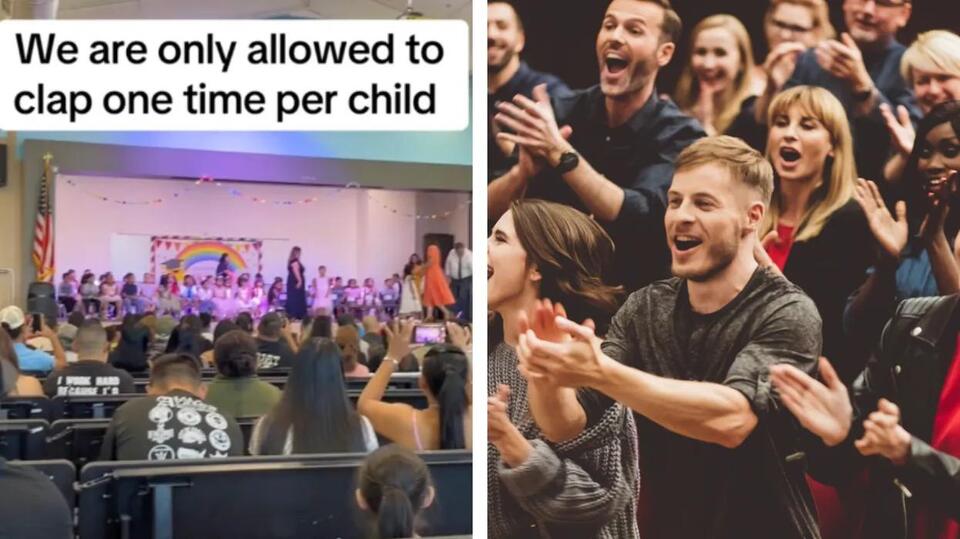 School sparks debate for limiting parents to â one clap eachâ at ...