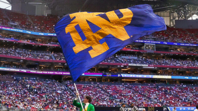 Notre Dame Fighting Irish Football Program Unveils Brand New Logo For ...