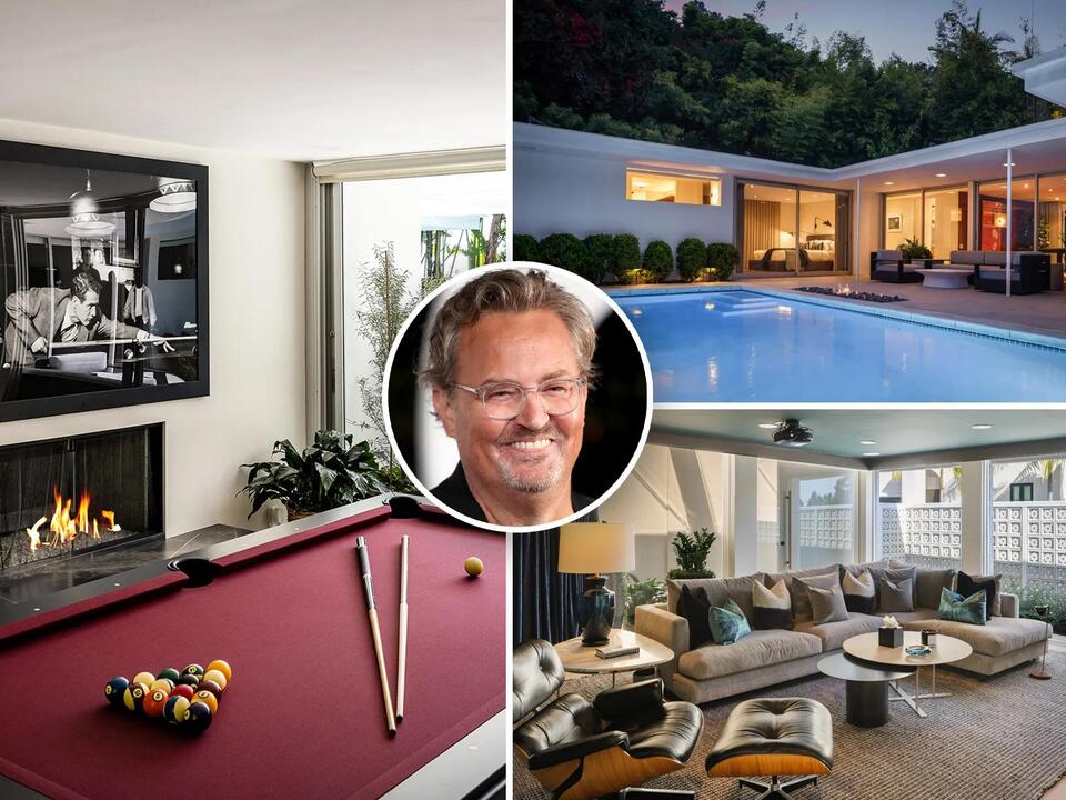 The LA home that Matthew Perry purchased months before his death lists ...