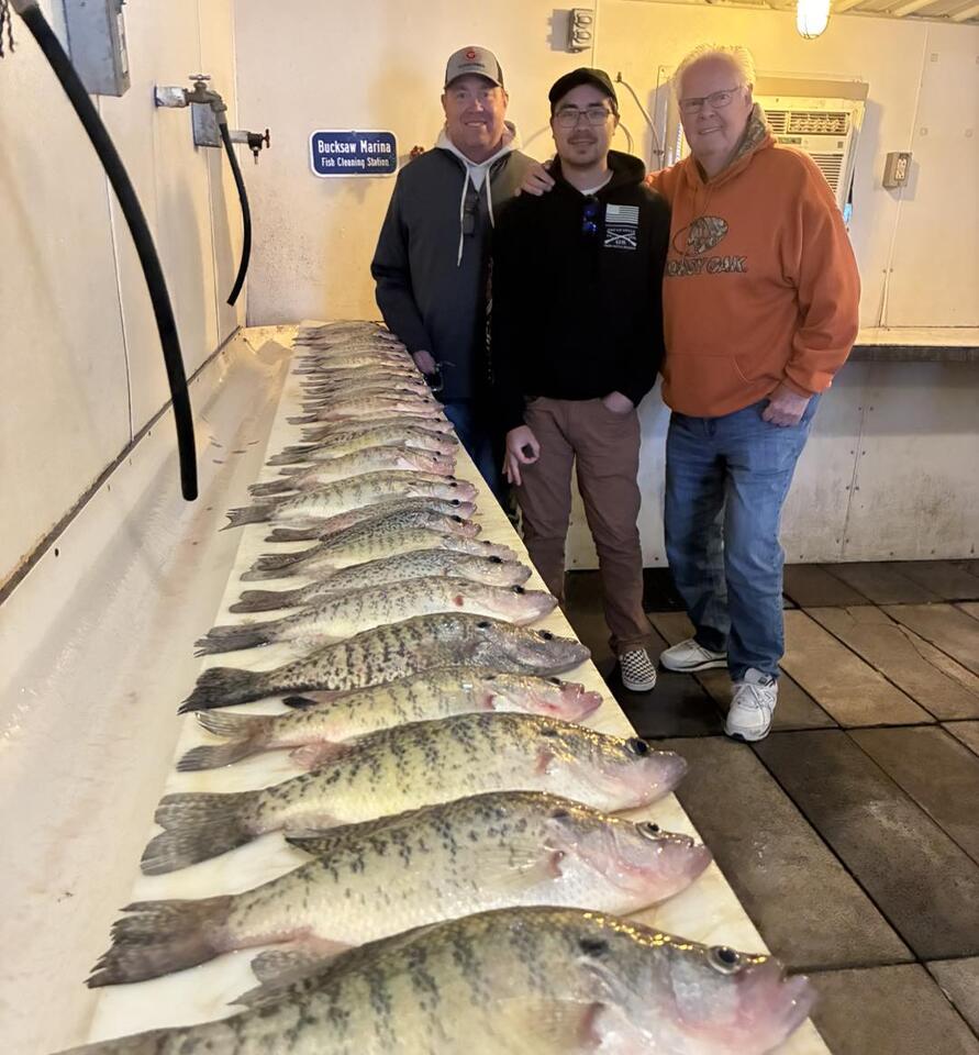 Truman Lake Crappie Fishing Report: Falling Water Has Fish Moving ...